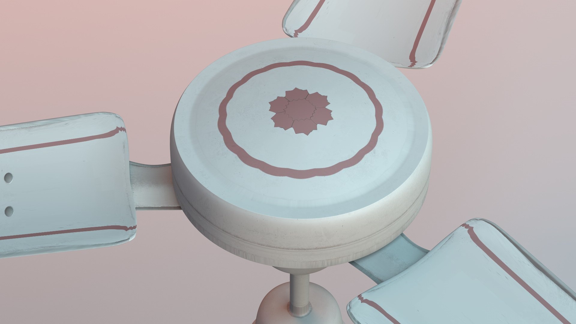 3D Ceiling Fan Model - TurboSquid 2202357