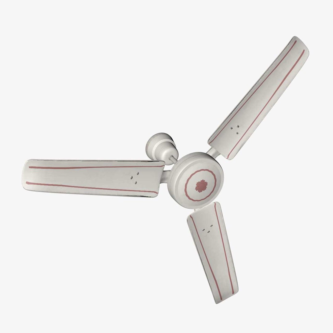 3D Ceiling Fan Model - TurboSquid 2202357
