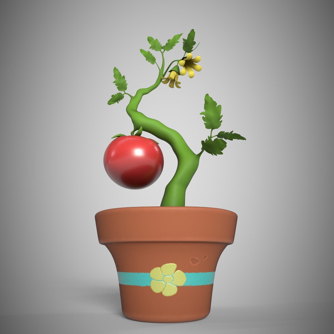 Tomato tree production 3D model - TurboSquid 1548604