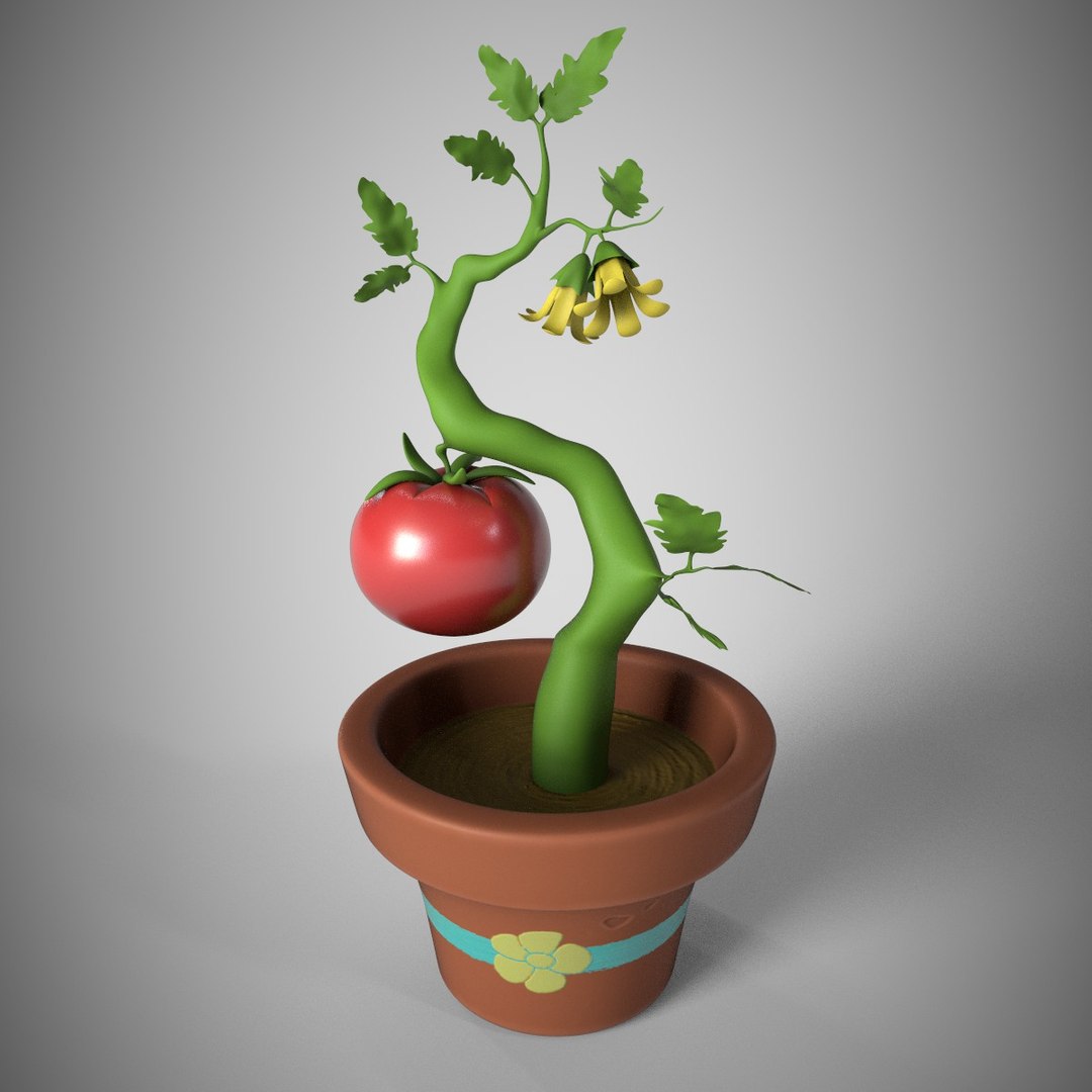 Tomato tree production 3D model - TurboSquid 1548604