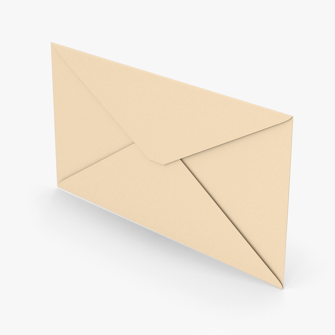 Letter Envelope 3D - TurboSquid 1865831