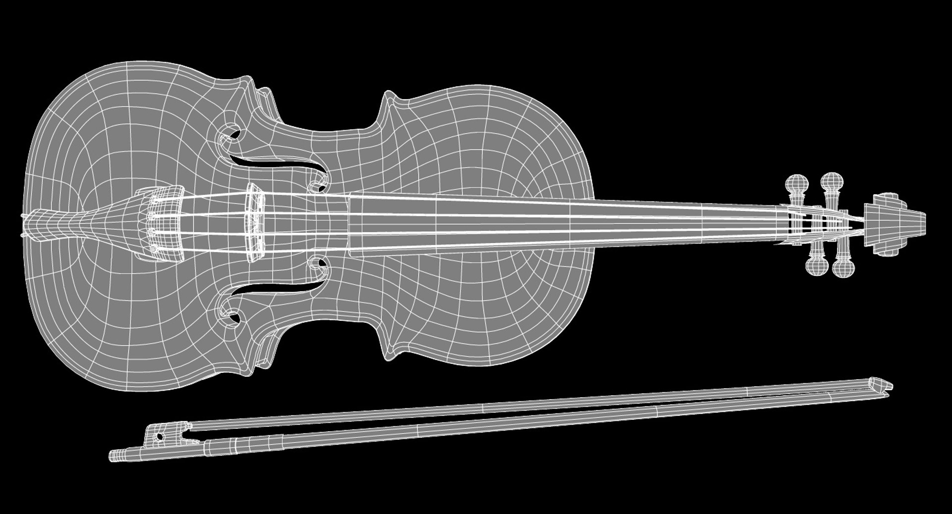 Violin Settings Stl 3ds