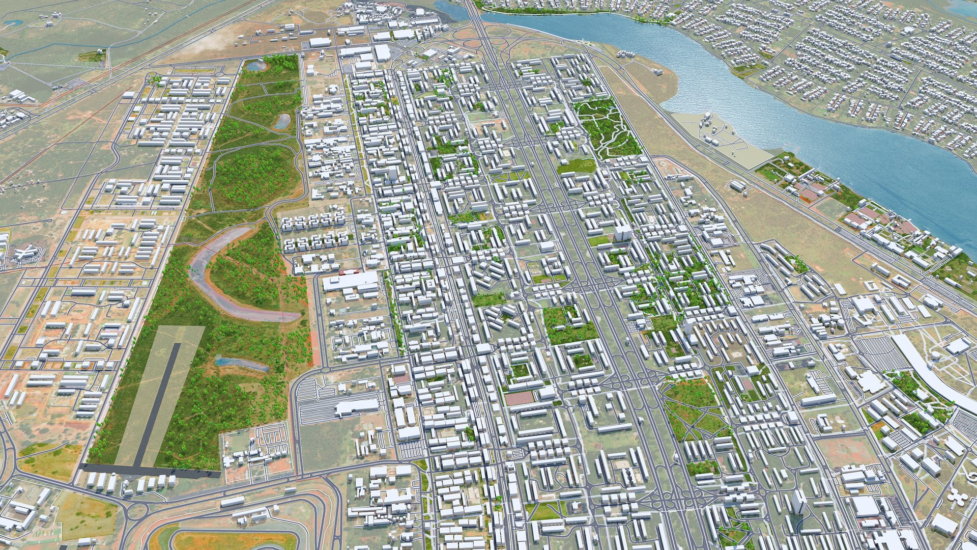 3D model Brasilia Downtown in Brazil - TurboSquid 1926136