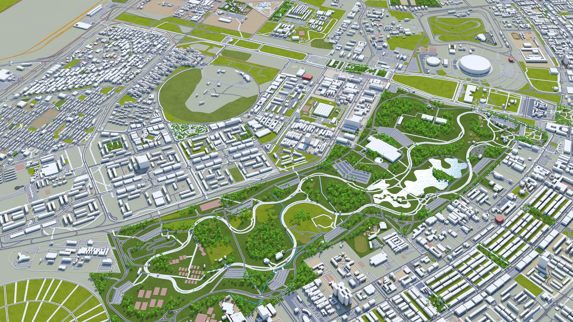 3D model Brasilia Downtown in Brazil - TurboSquid 1926136