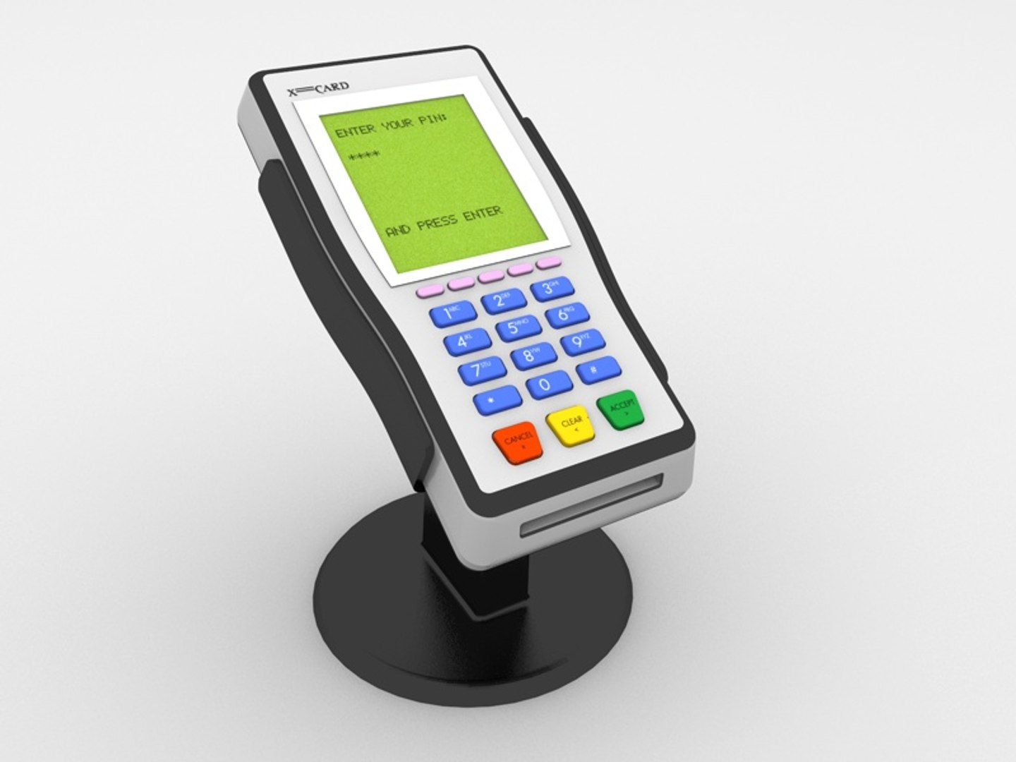 Card Terminal C4d