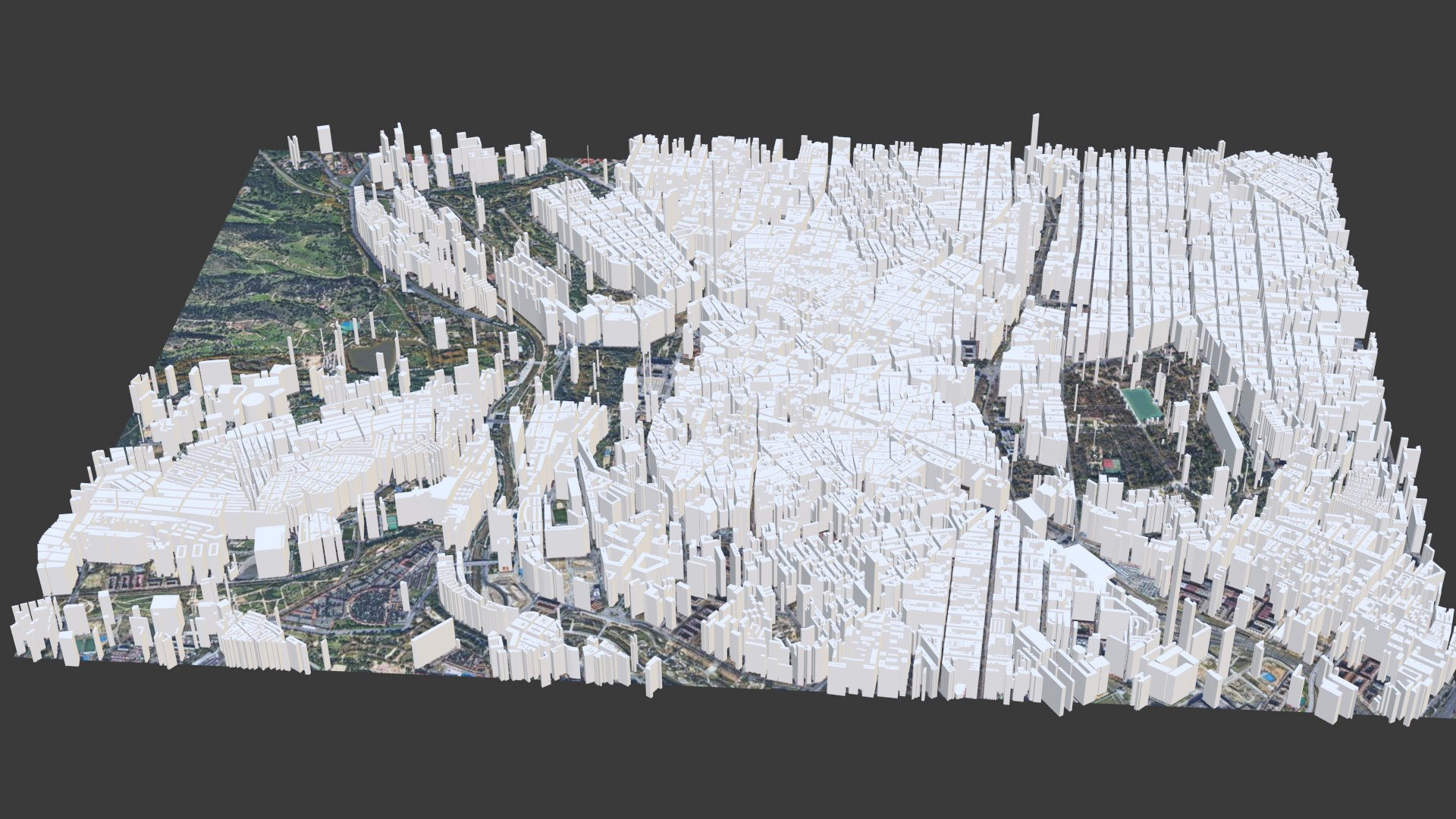 Madrid City 3D - TurboSquid 1902246