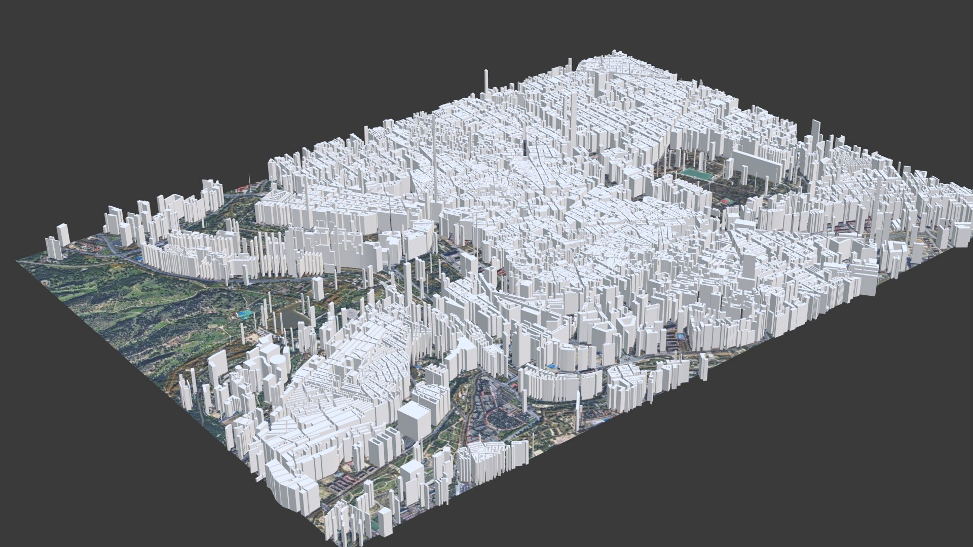 Madrid City 3D - TurboSquid 1902246