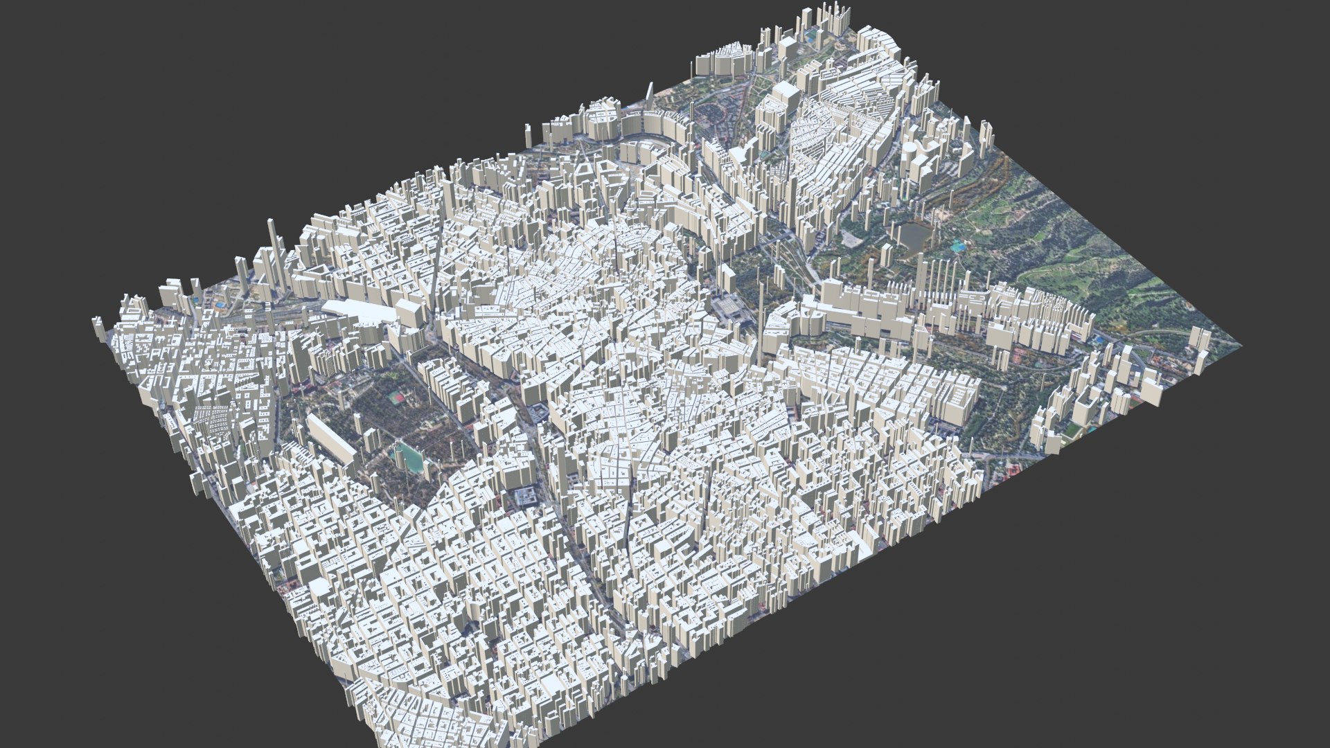 Madrid City 3D - TurboSquid 1902246