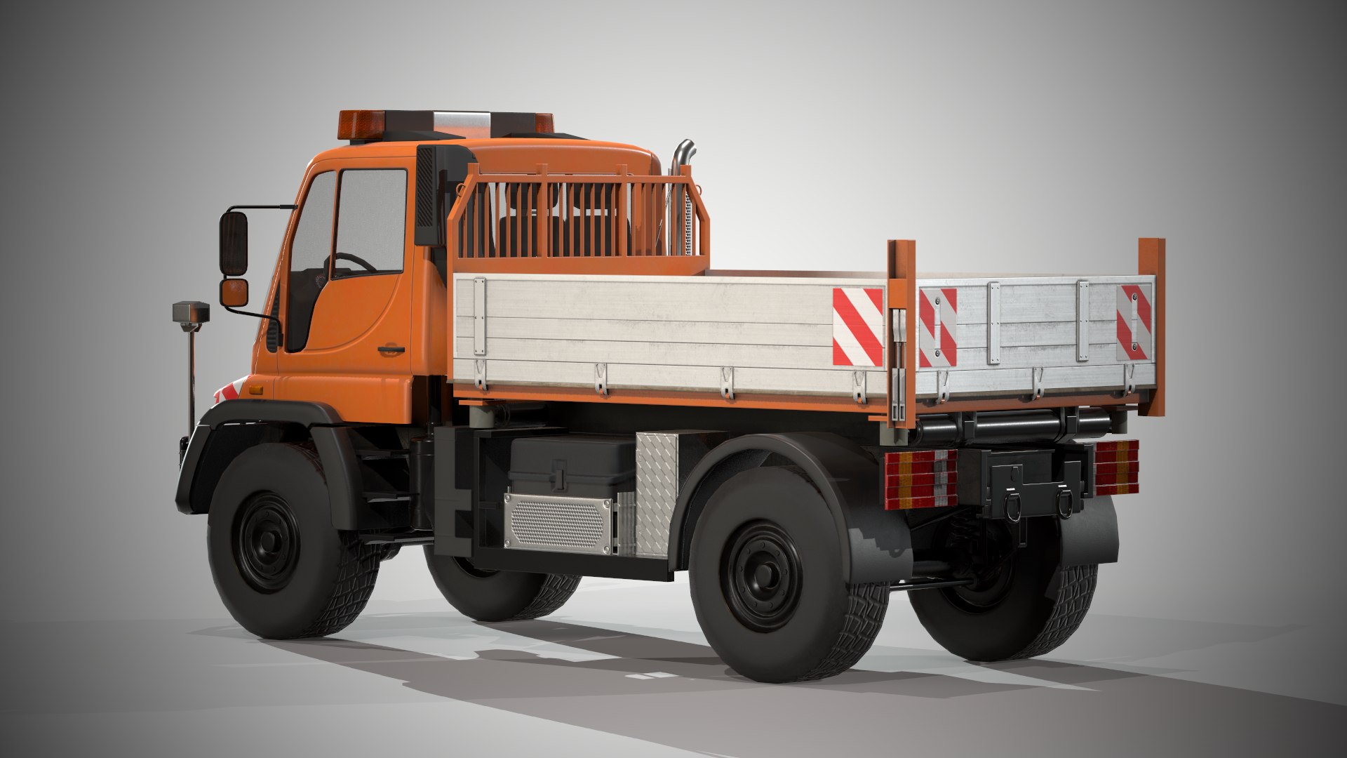 3D model dump truck unimog industrial - TurboSquid 1635689