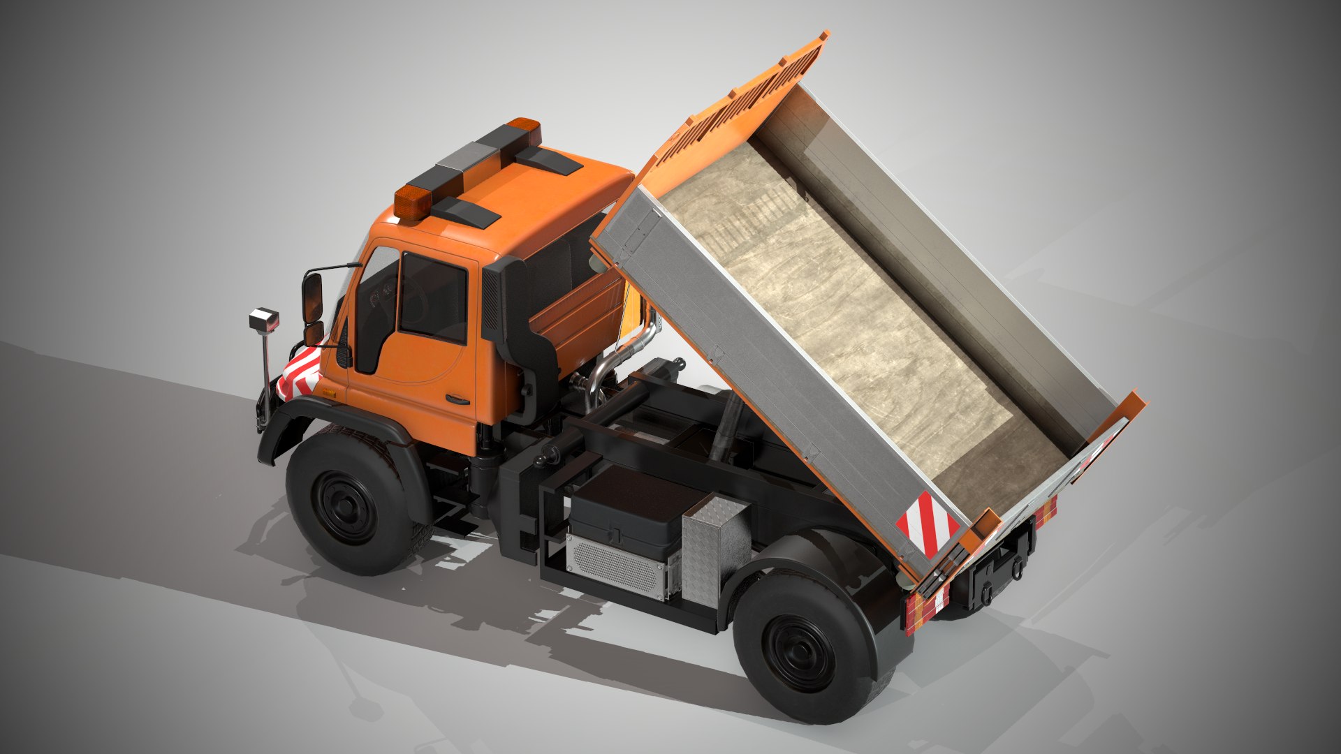 3D model dump truck unimog industrial - TurboSquid 1635689