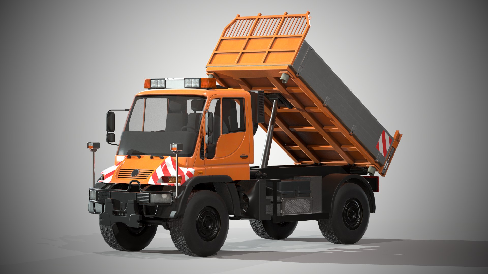 3D model dump truck unimog industrial - TurboSquid 1635689