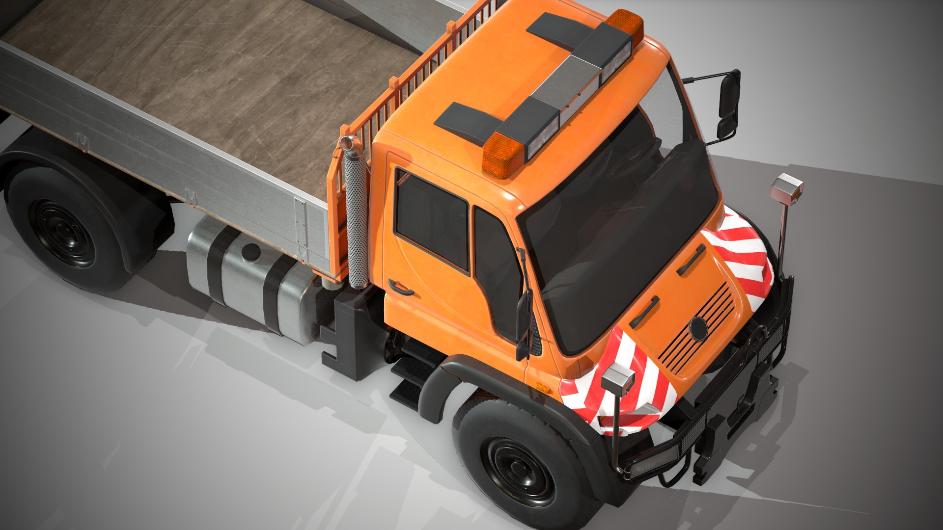 3D model dump truck unimog industrial - TurboSquid 1635689