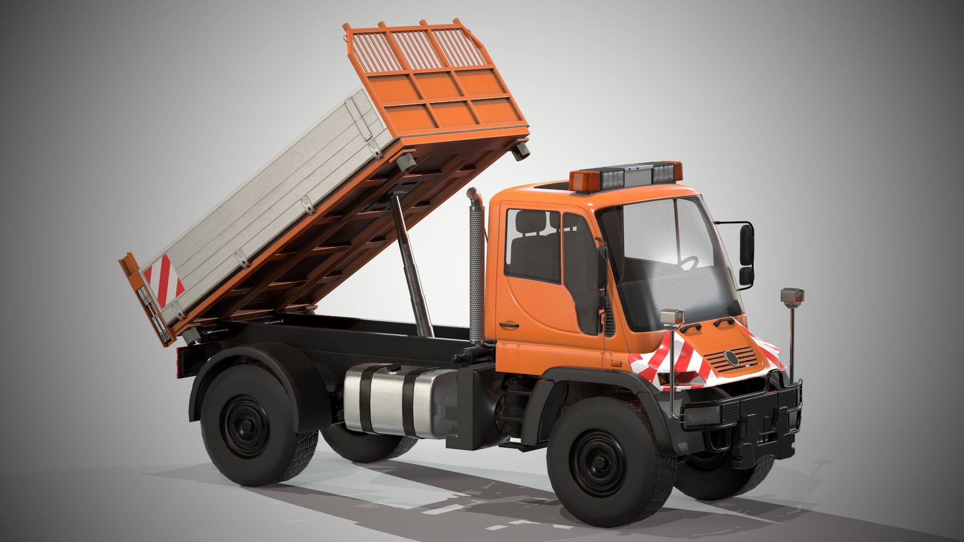 3D model dump truck unimog industrial - TurboSquid 1635689