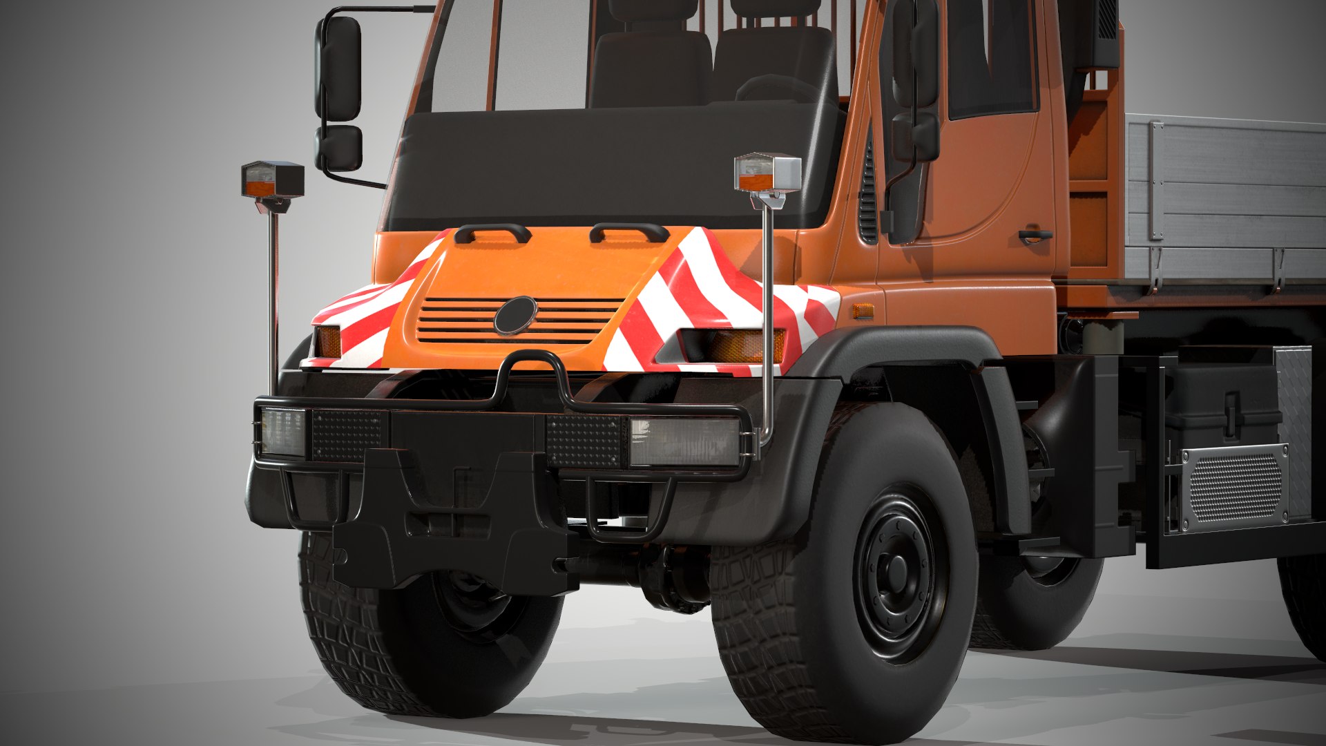 3D model dump truck unimog industrial - TurboSquid 1635689