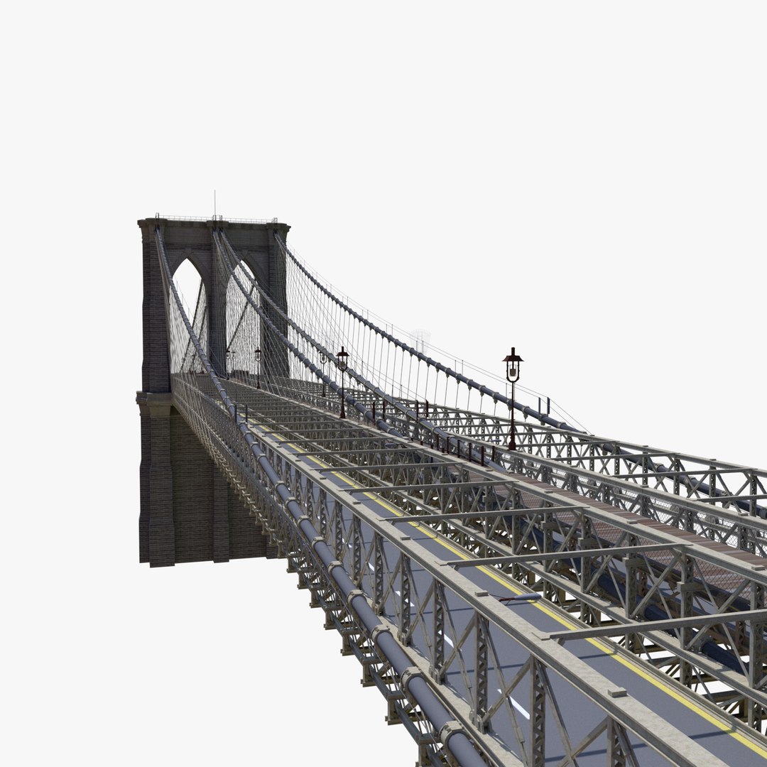 Brooklyn Bridge 3D Model - TurboSquid 953673