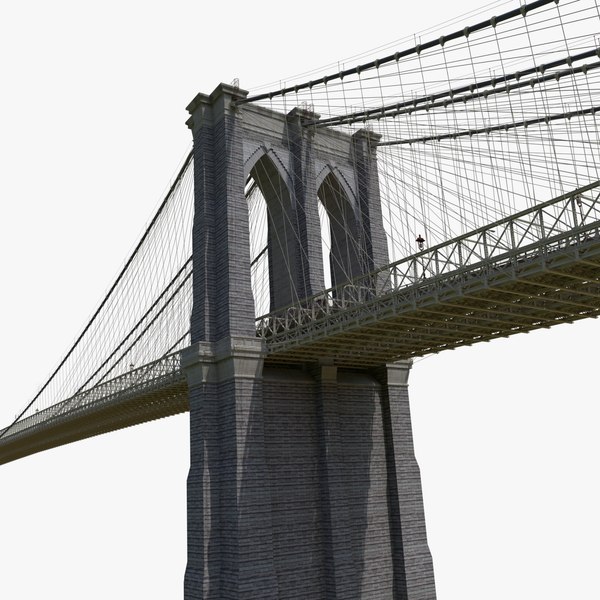 manhattan bridge 3d c4d