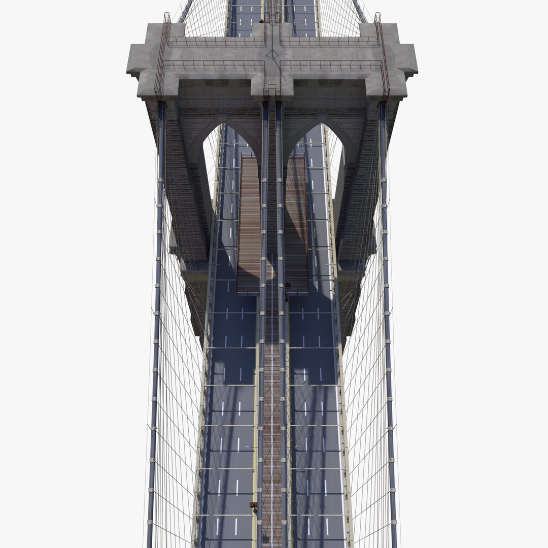 Brooklyn Bridge 3D Model - TurboSquid 953673