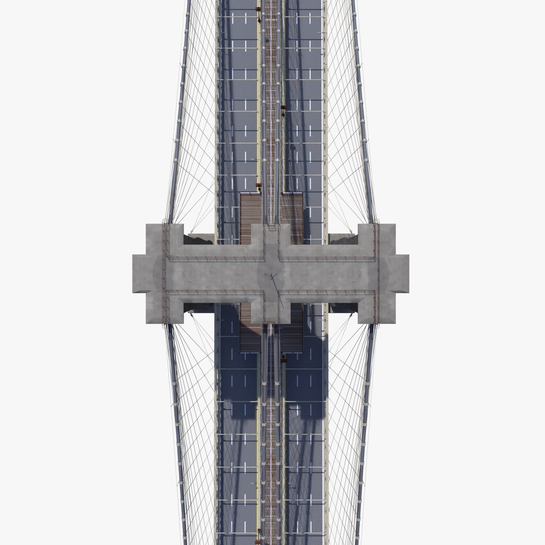 Brooklyn Bridge 3D Model - TurboSquid 953673