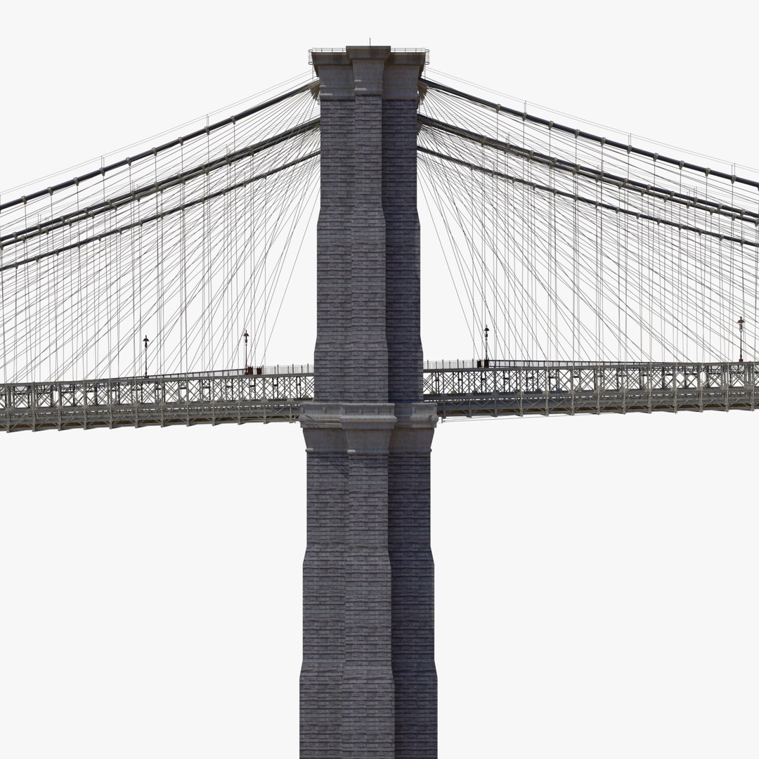 Brooklyn Bridge 3D Model - TurboSquid 953673