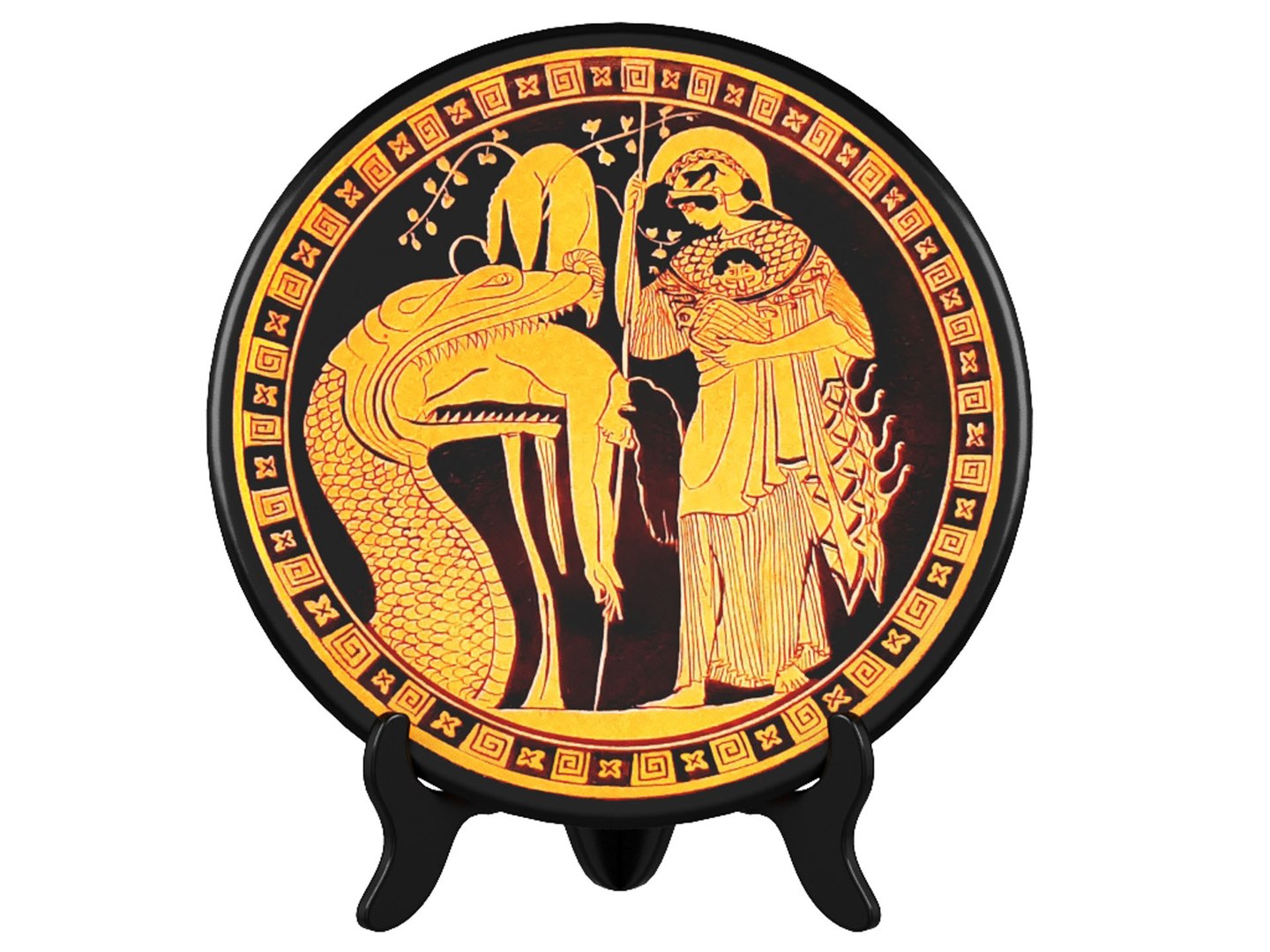 3D Greek Plate - Ancient Greek Pottery - TurboSquid 1892194