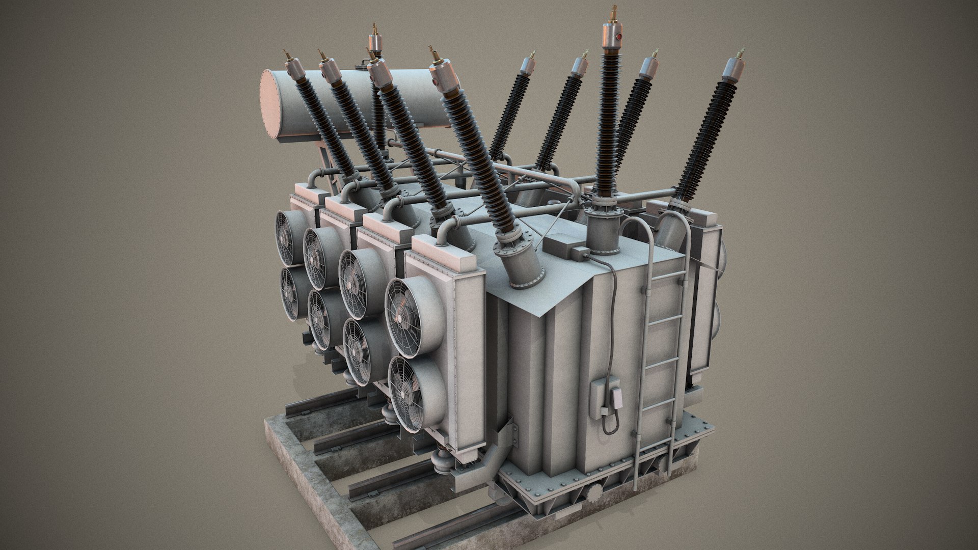 Power Transformer 3D Model - TurboSquid 1153154
