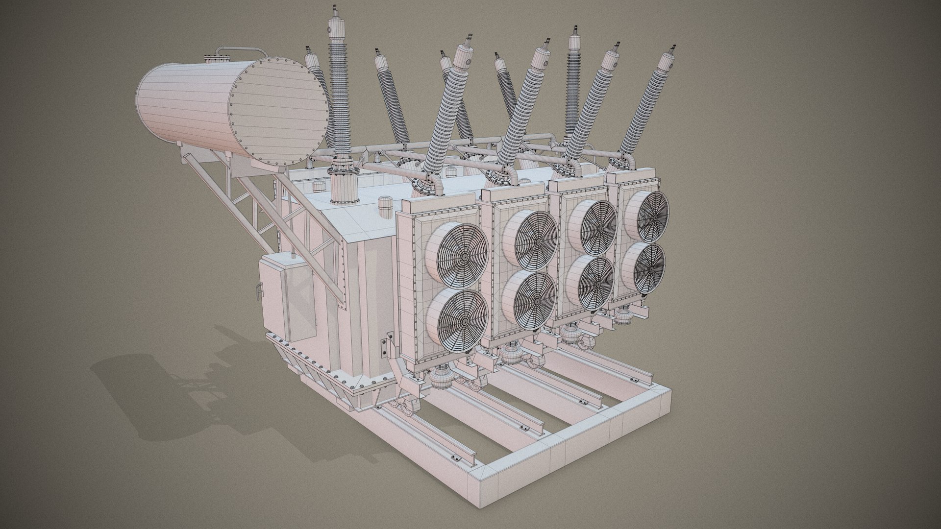 Power Transformer 3D Model - TurboSquid 1153154
