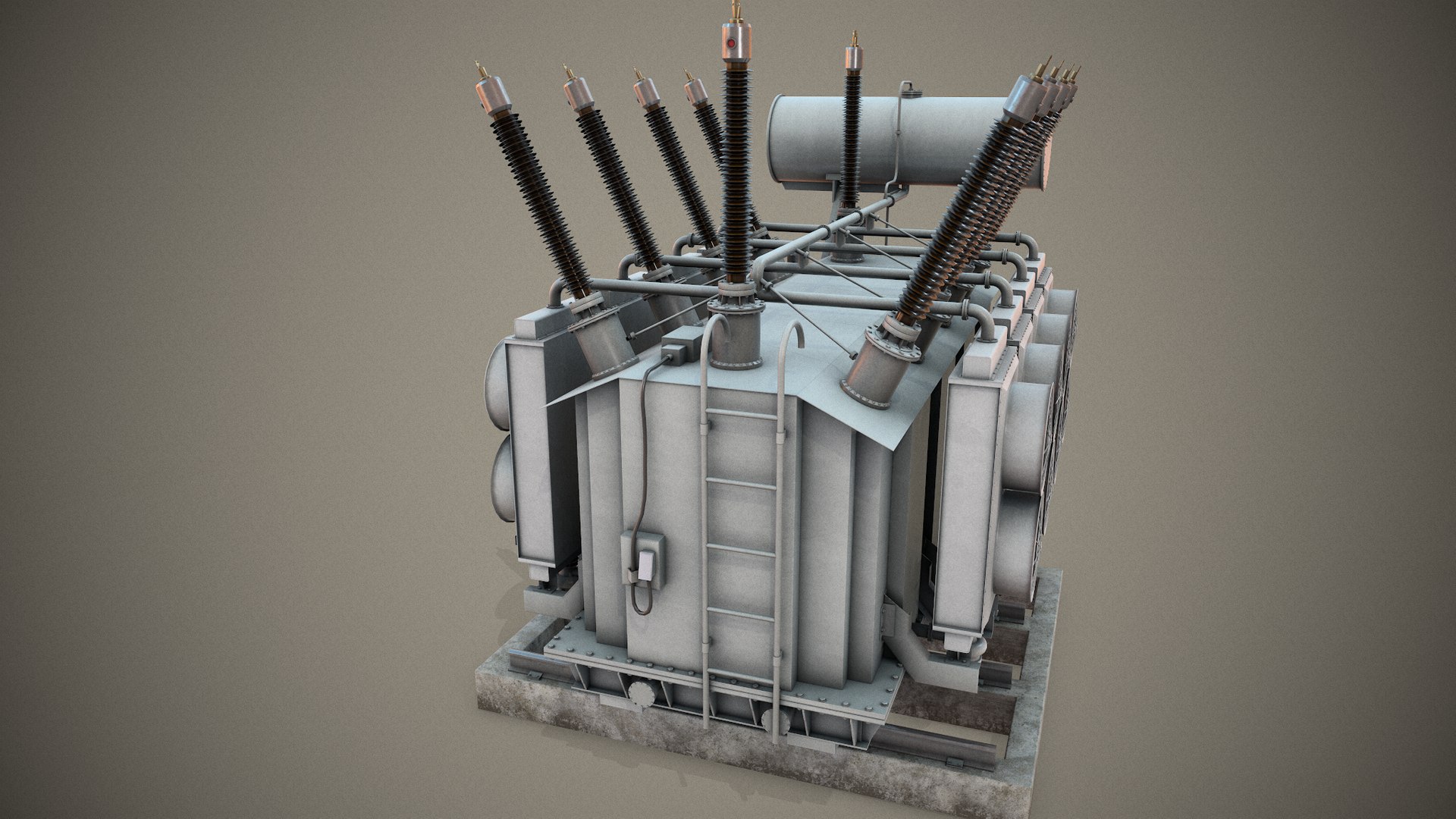 Power Transformer 3D Model - TurboSquid 1153154