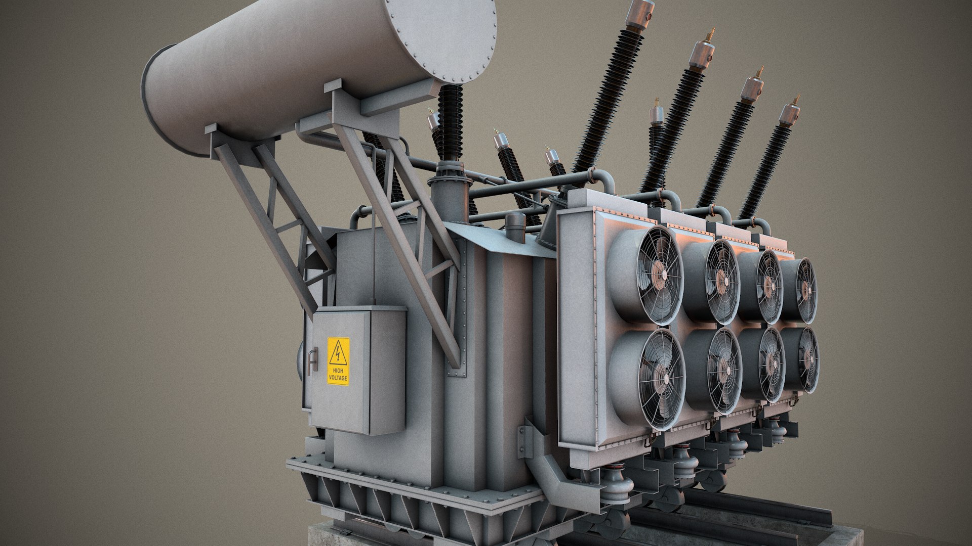 Power Transformer 3D Model - TurboSquid 1153154