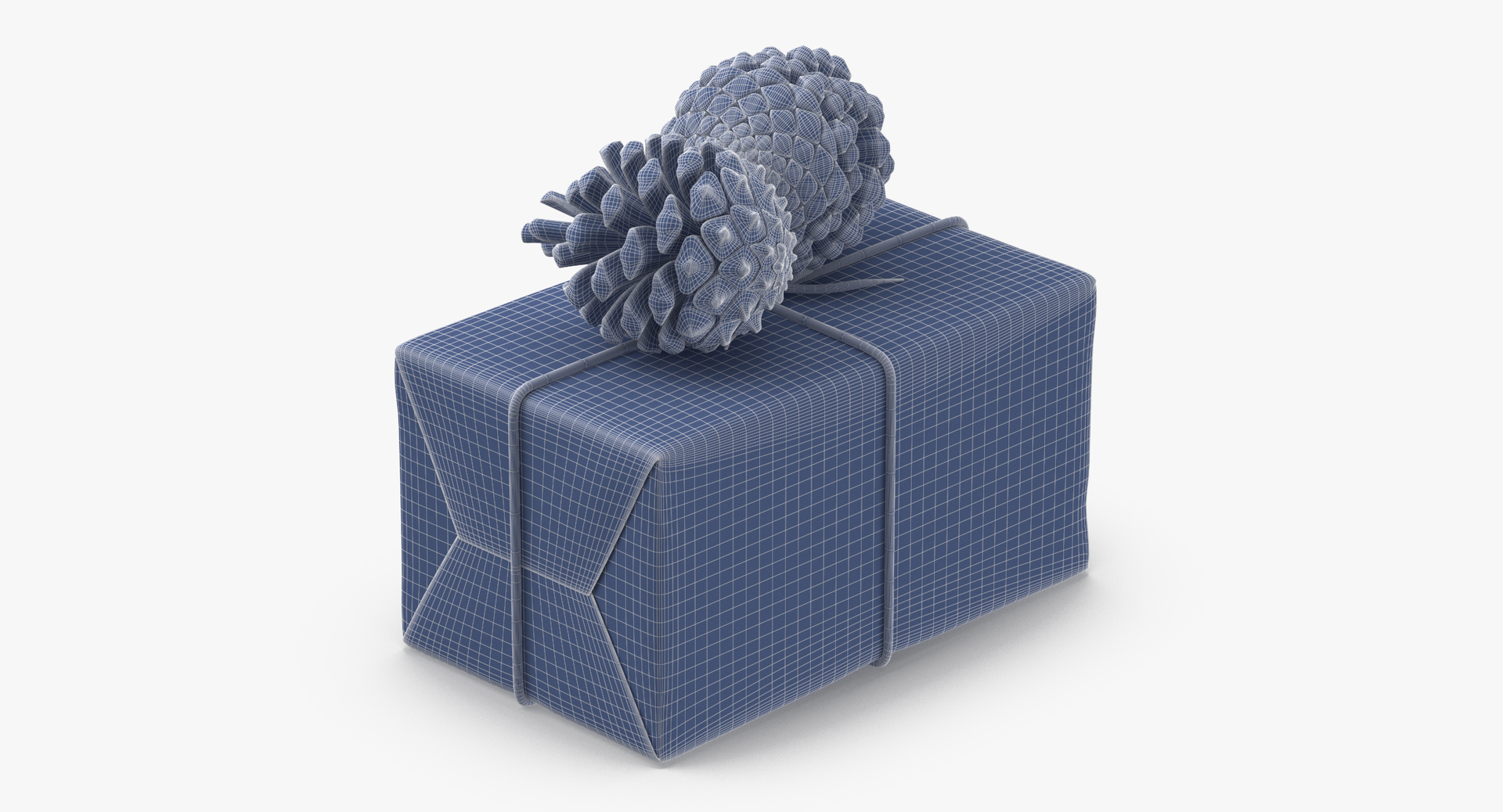 3D wrapped christmas gift 01 - TurboSquid 1223288