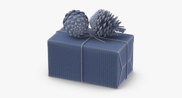 3D wrapped christmas gift 01 - TurboSquid 1223288