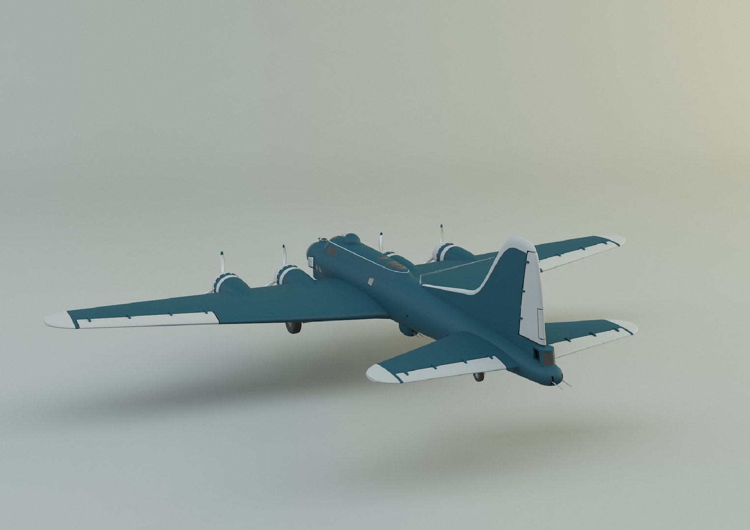 Boeing B-17 Historic Fighter Jet 3D Model - TurboSquid 1964689