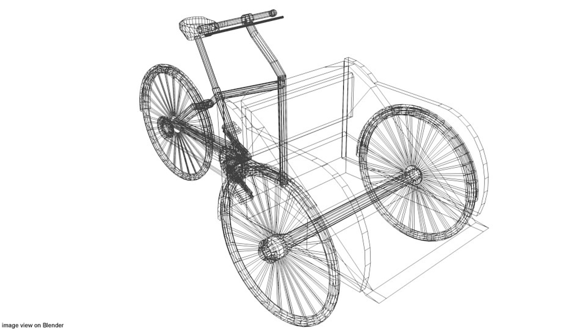 Rickshaw 3d Model