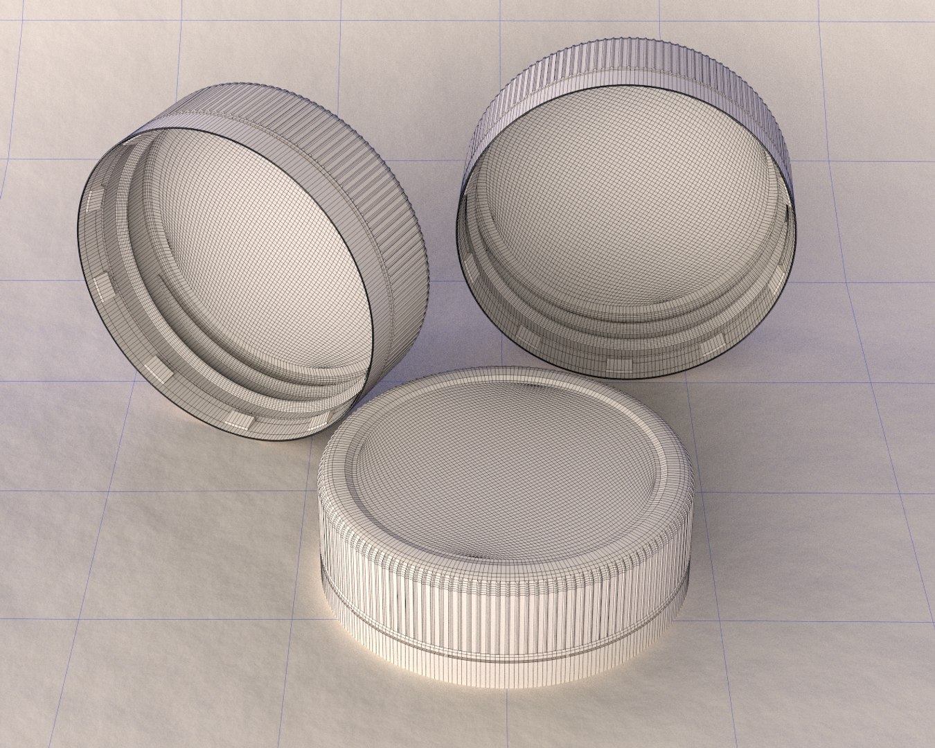 3D Cap Plastic - TurboSquid 1337441