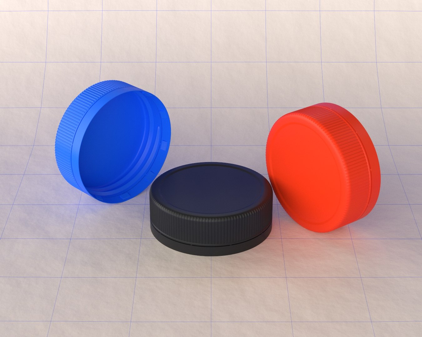 3D Cap Plastic - TurboSquid 1337441