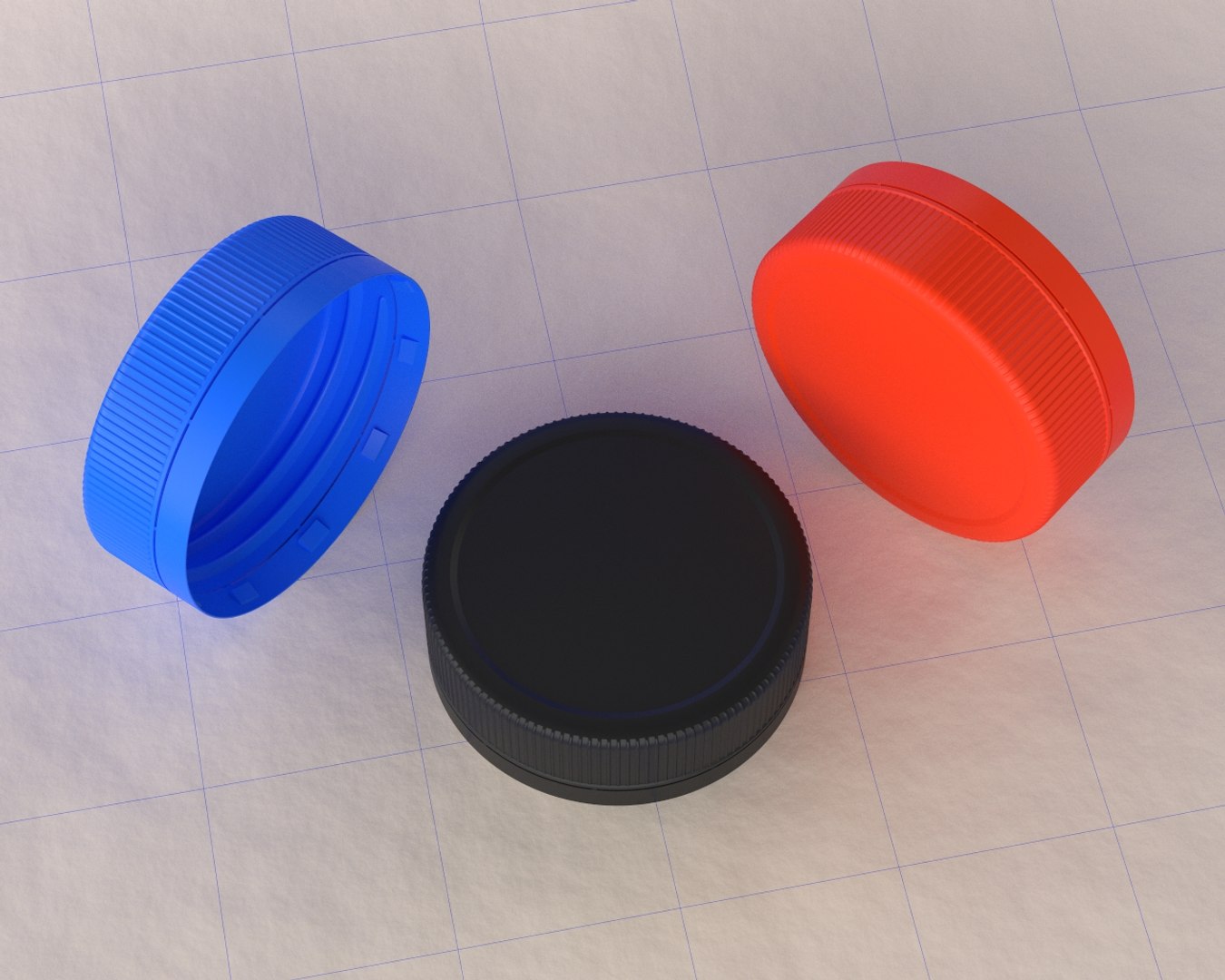 3D Cap Plastic - TurboSquid 1337441