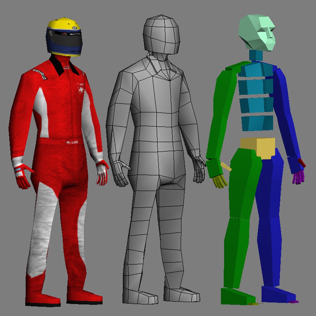 a1gp car racing 3d max