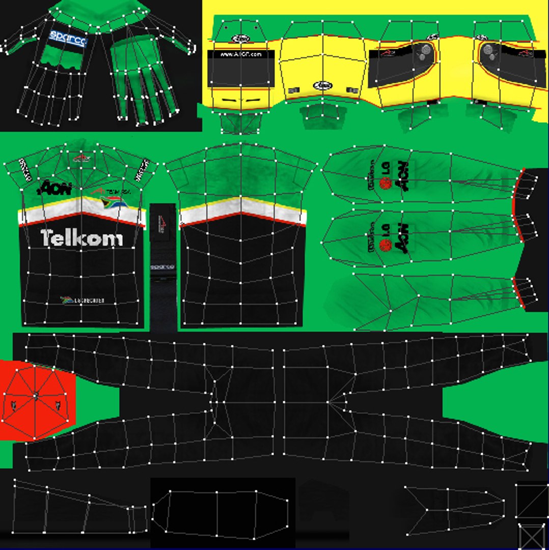 a1gp car racing 3d max