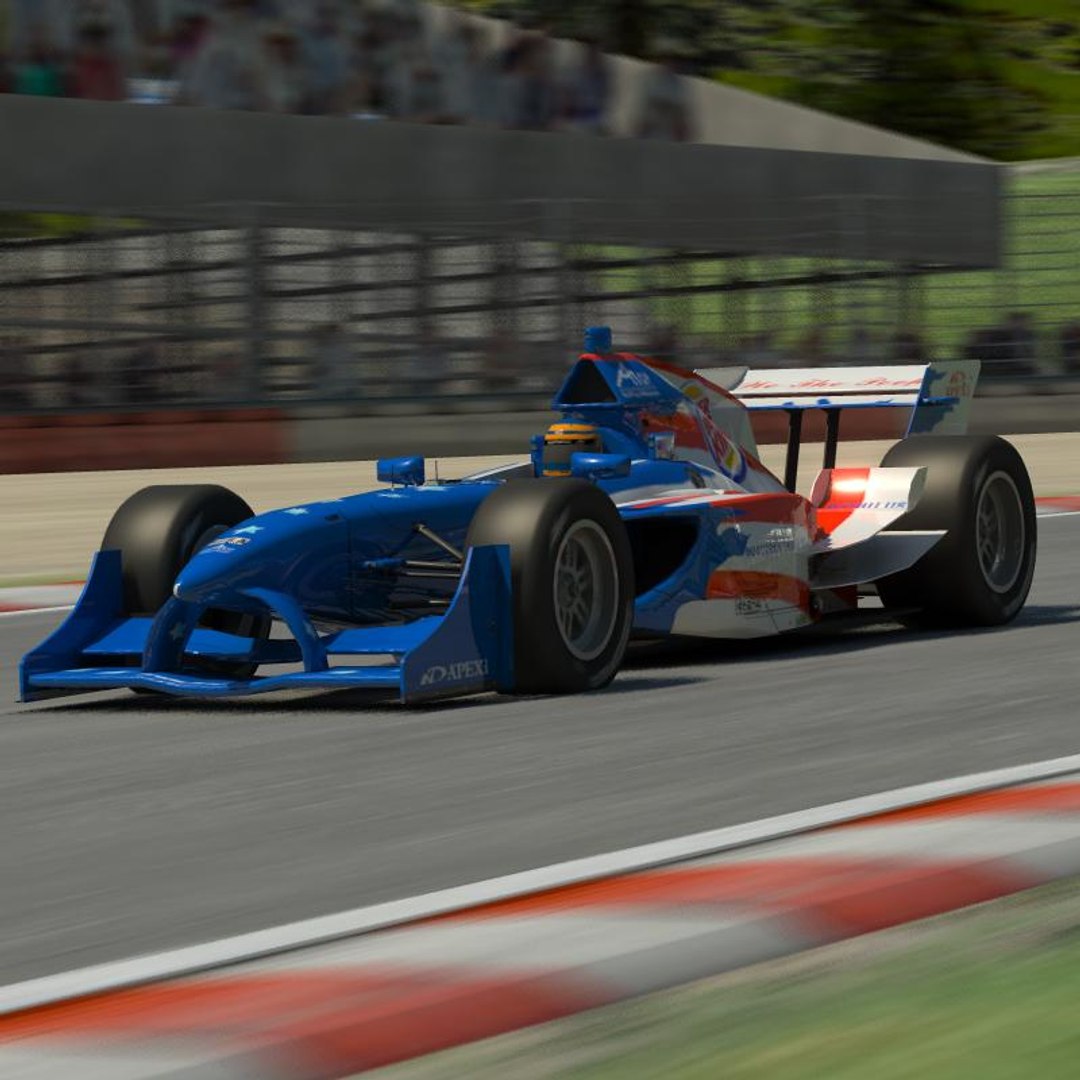 a1gp car racing 3d max