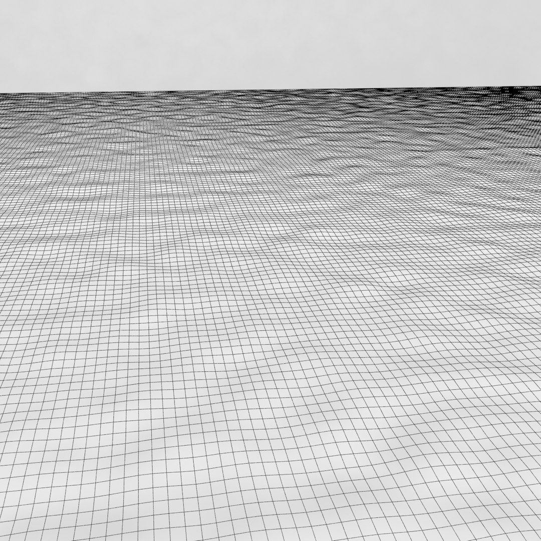 3d beautiful sea calm model