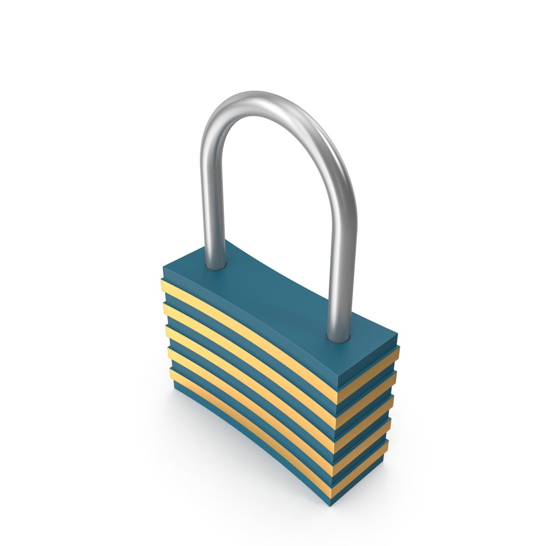 Lock sliding Bolt 3D model - TurboSquid 2163921