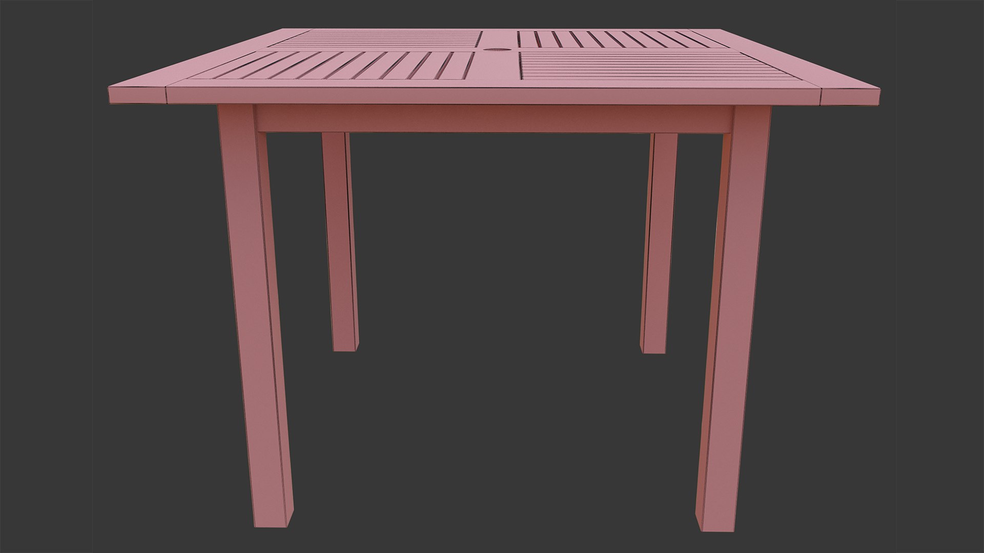 BIRMINGHAM SQUARE DINING TABLE Model - TurboSquid 2331044