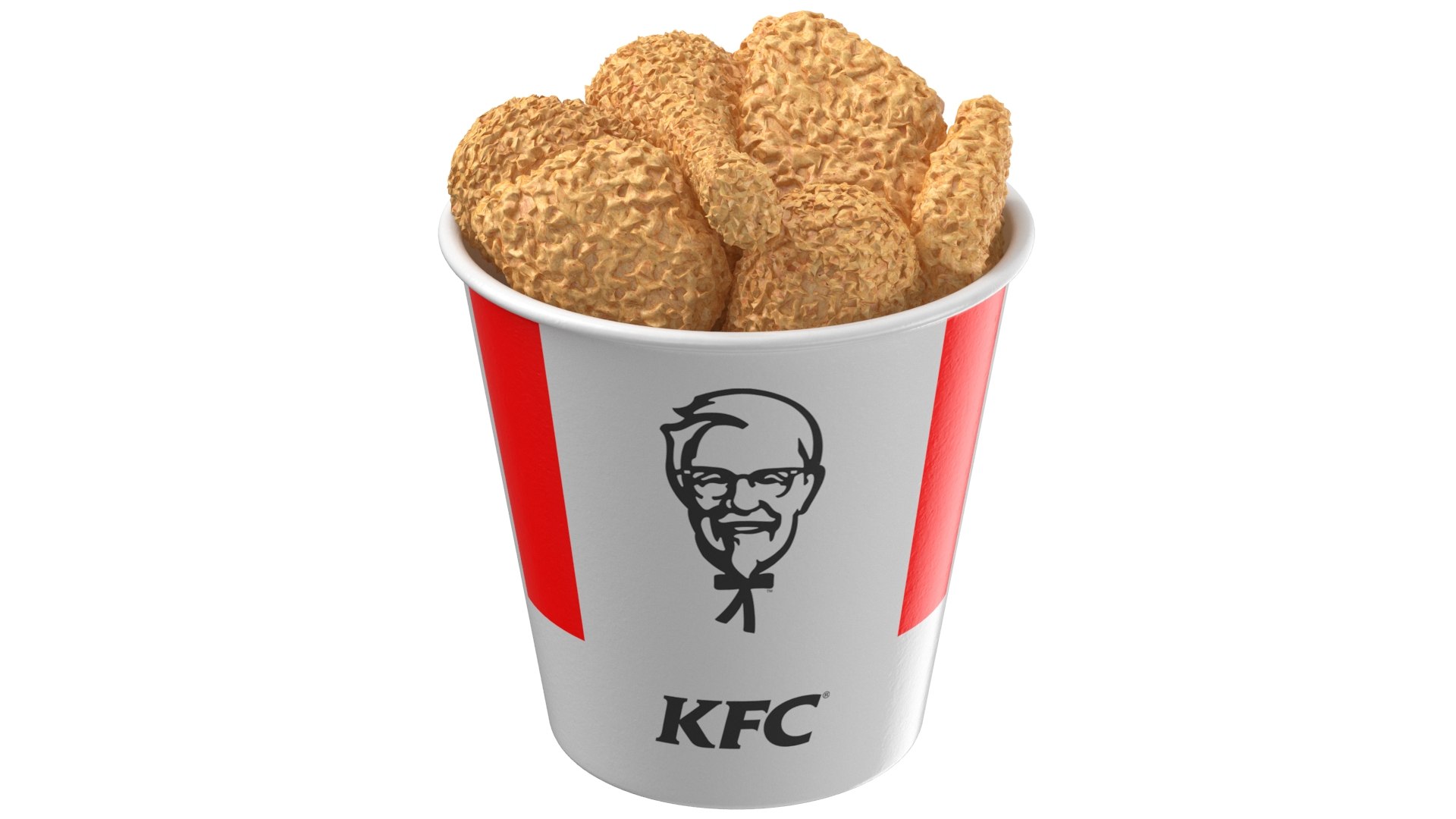 Detailed KFC Full Meal 3D model - TurboSquid 2098818