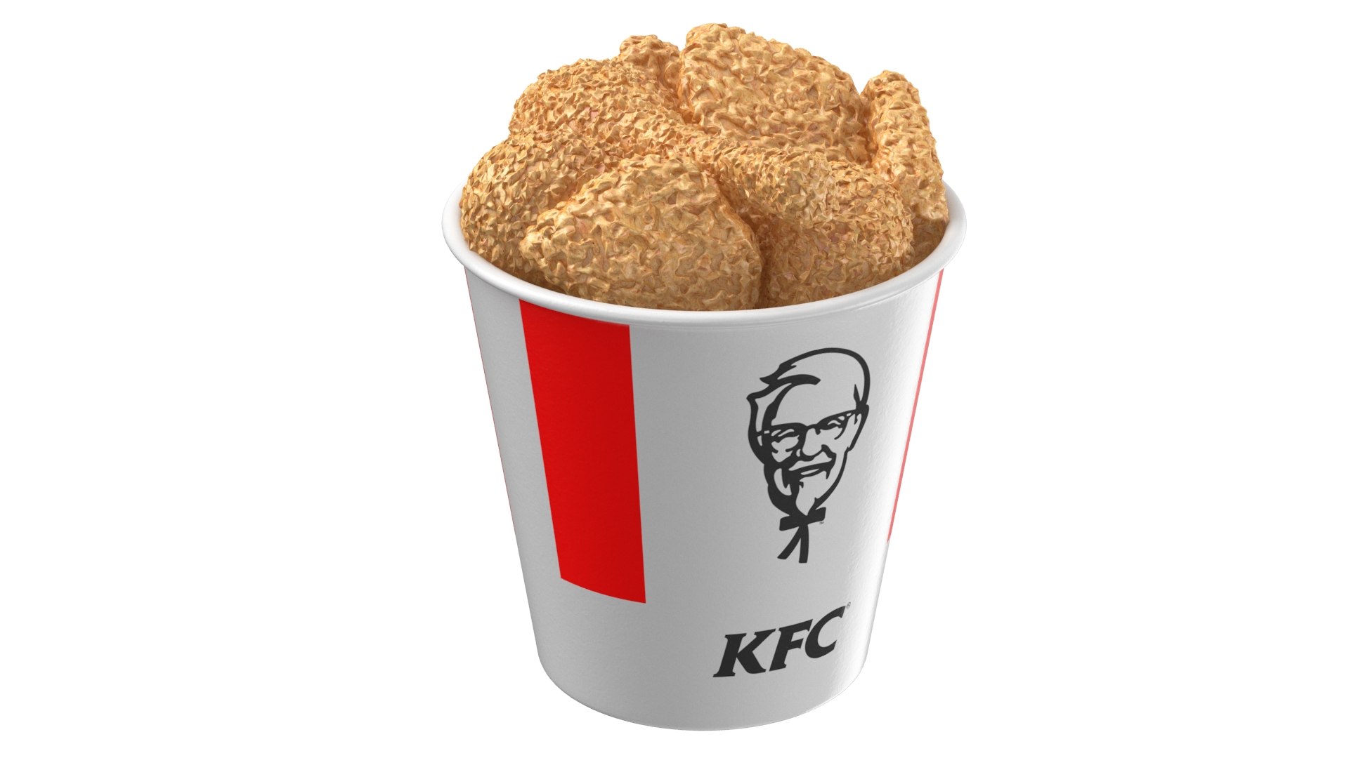Detailed KFC Full Meal 3D model - TurboSquid 2098818