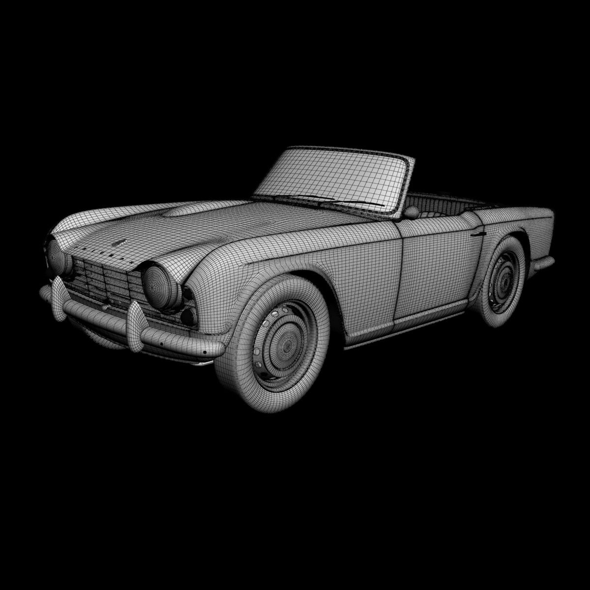 triumph tr4 fbx
