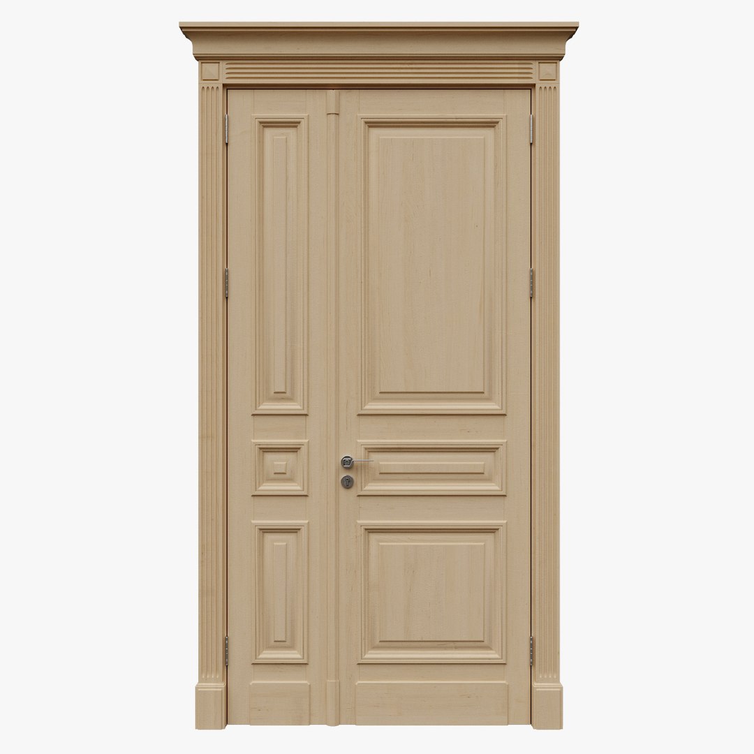 Classic Door Model - TurboSquid 1337938
