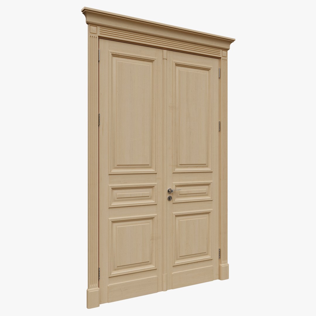 Classic Door Model - TurboSquid 1337938