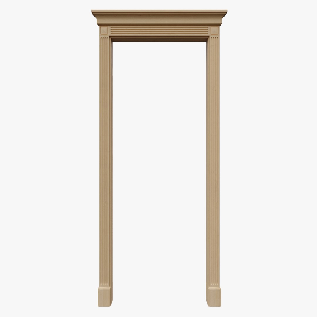 Classic Door Model - TurboSquid 1337938