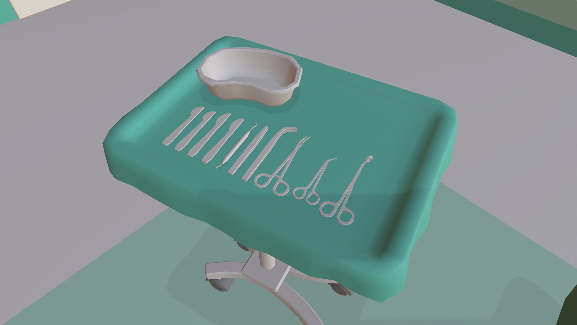 3D Cartoon Operating Room - TurboSquid 1634642