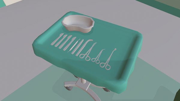 3D cartoon operating room - TurboSquid 1634642