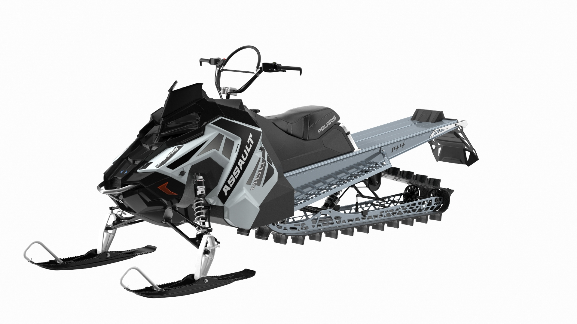 Sled Polaris Black Rigged 3D - TurboSquid 2058081